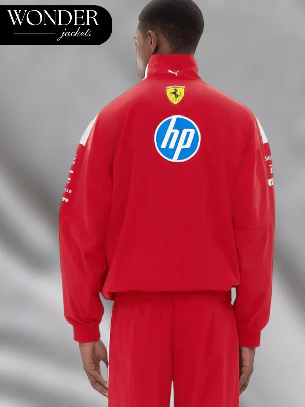 Puma for Scuderia Ferrari HP 2025 T7 drivers jacket-The Wonder Jackets