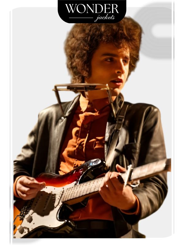 A Complete Unknown Bob Dylan Black Leather Jacket – The Wonder Jackets
