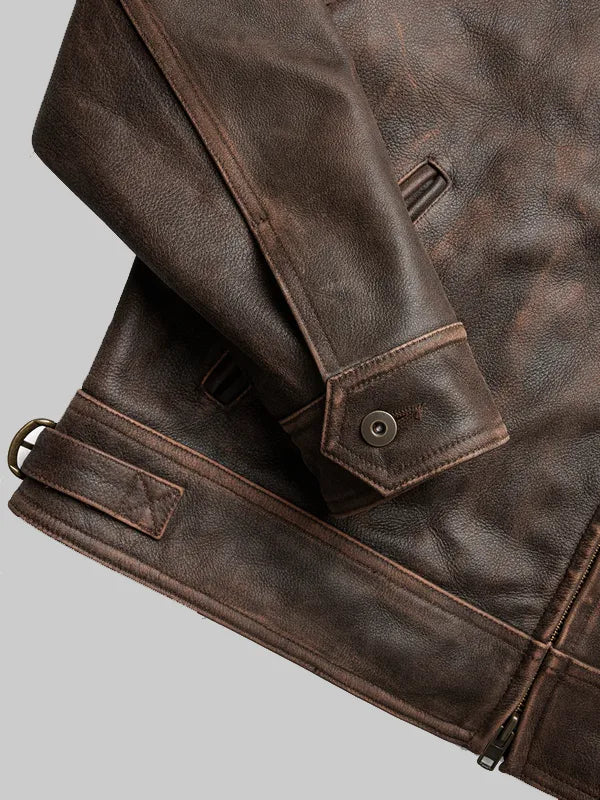 Mutimer Aged Heavy Wash Leather Jacket – The Wonder Jackets